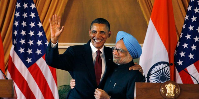 President Barack Obama has arrived in New Delhi, India, continuing his ...