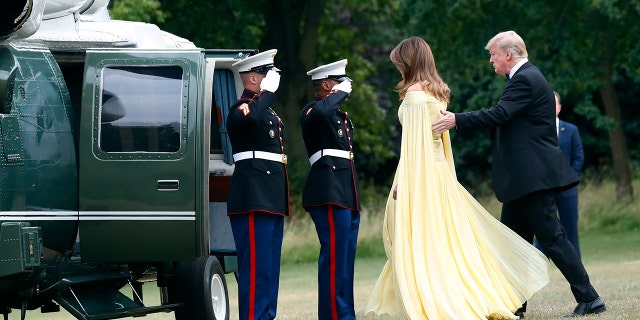 Melania Trump praised for J. Mendel gown: 'She looks like a princess ... Melania Trump praised for J. Mendel gown: 'She looks like a princess ...