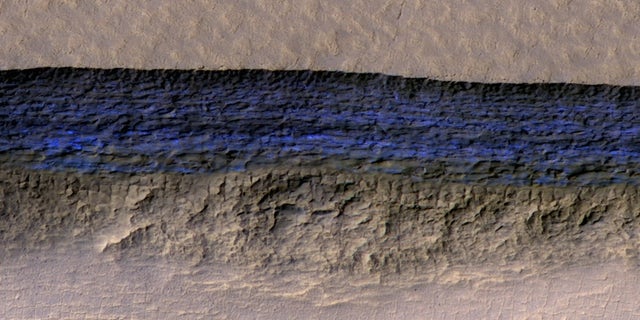 Big sheets of water ice lie just beneath the surface of Mars | Fox News