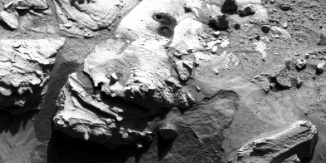 Rock sample taken by NASA's Mars rover could yield new chemical ...