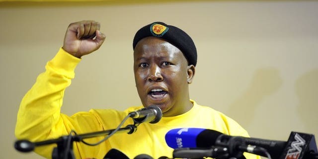 Malema home sold at forced S. African auction | Fox News