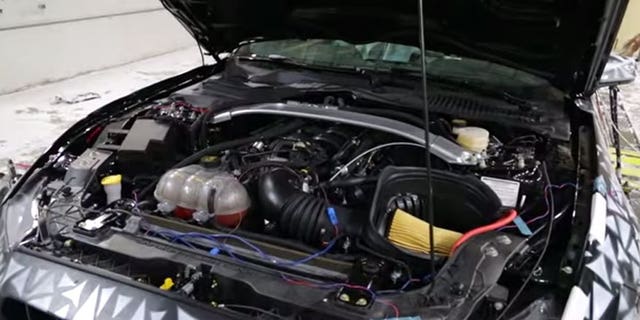 Ford offers sneak peek of Mustang Shelby GT350's Voodoo V8 | Fox News