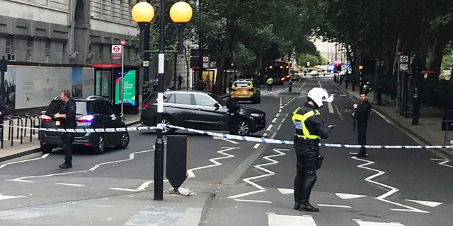 London Car Ramming Treated As Terror Incident Police Say Suspect In