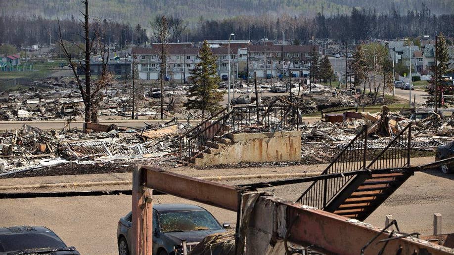 Fire Evacuation Orders Lifted North Of Fort Mcmurray Fox News