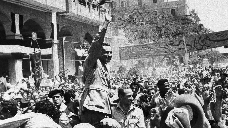 Ap Was There Egyptian President Gamal Abdel Nasser Nationalizes Suez