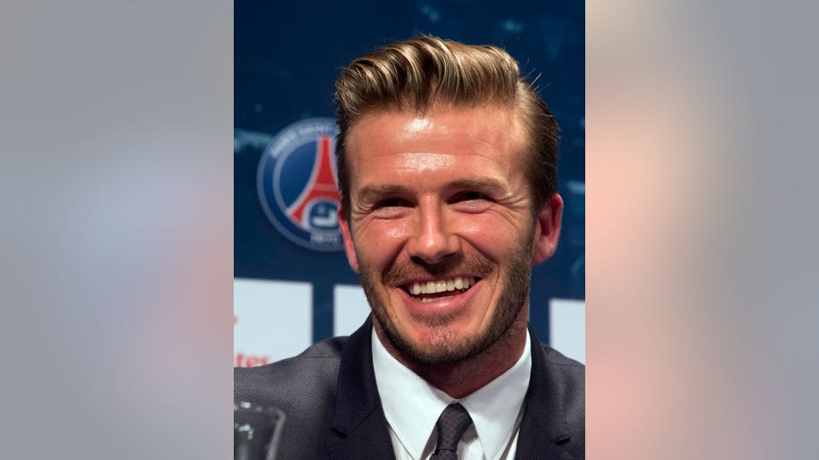 Column: In capital of chic, David Beckham provides another 'wow' factor ...