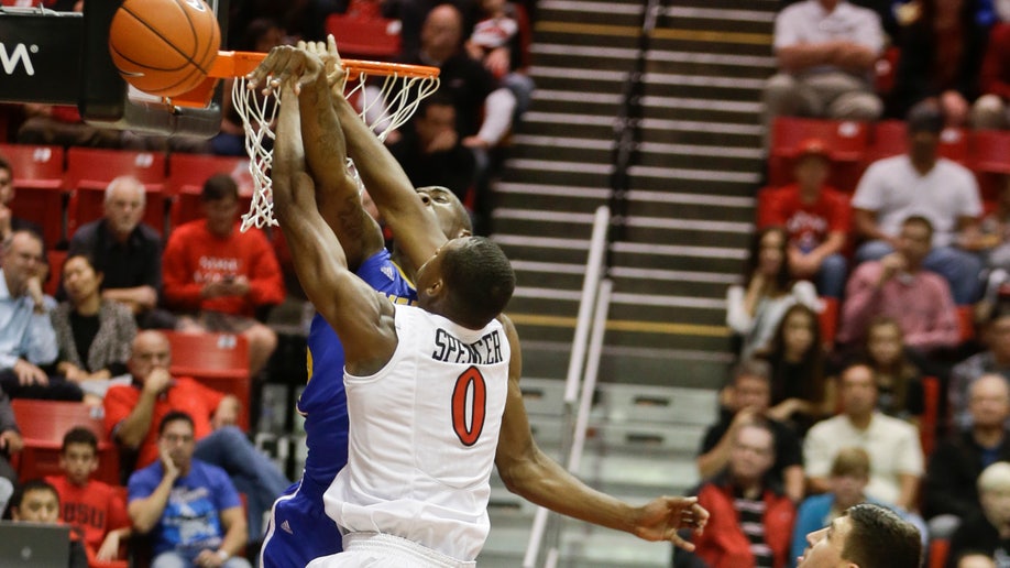 Xavier Thames leads San Diego State in 77-41 blowout of UC Riverside ...