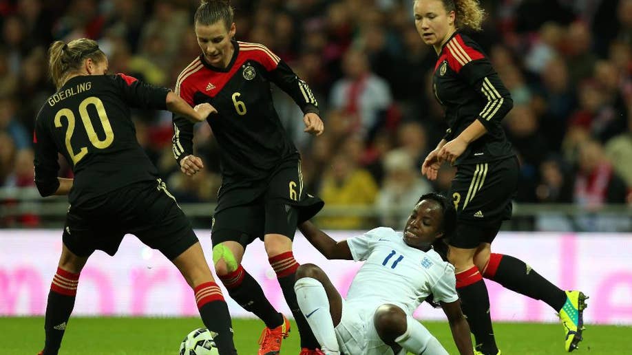 England collapses against Germany at Wembley in front of record home ...