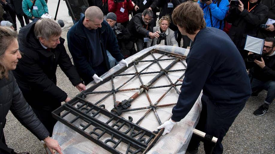 Stolen Nazi Concentration Camp Gate Returned To Dachau Fox News