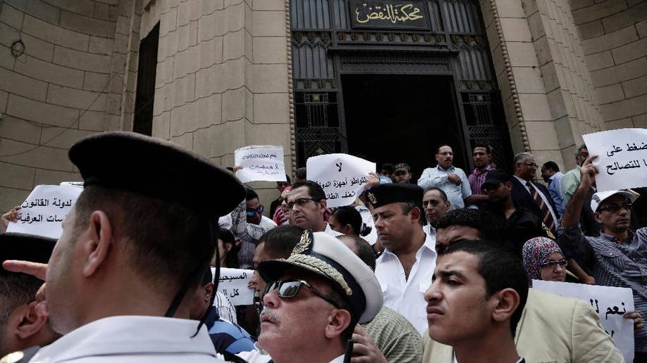 Egypt Christians Stage Rare Cairo Protest Demanding Rights Fox News