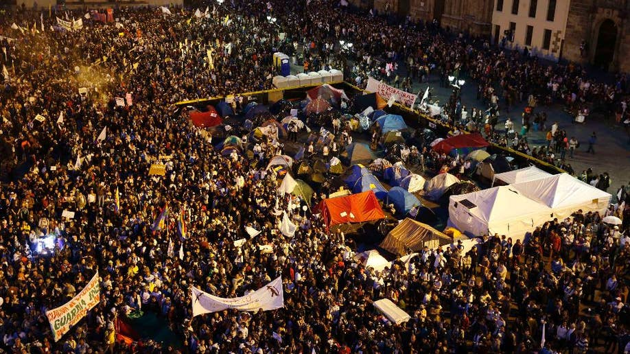 Colombians take to streets again to support peace deal | Fox News Colombians take to streets again to support peace deal | Fox News