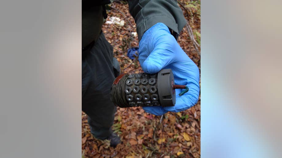 Police on manhunt for suspect in deadly trooper ambush find pipe bombs ...