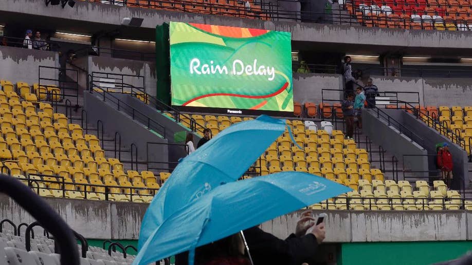 Rain, rain, go away: 20 of 26 Rio tennis matches postponed | Fox News