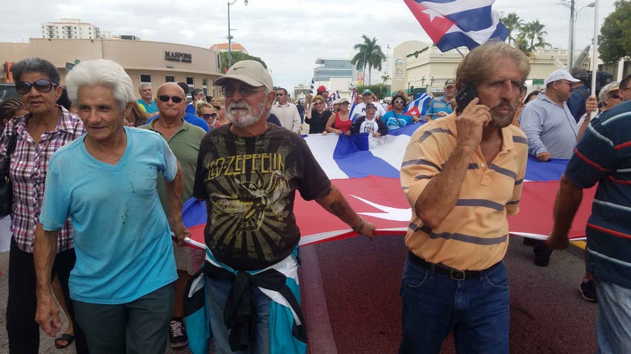 Cuban-Americans in Miami rejoice at Castro's passing: 'Fidel was Hitler ...