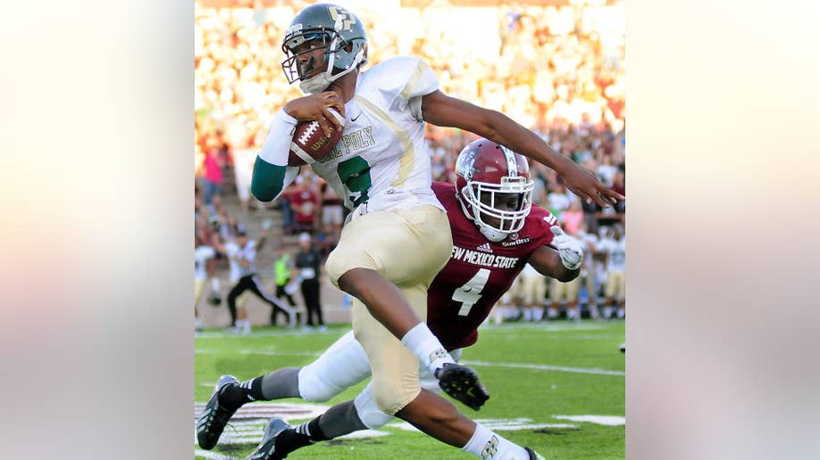 New Mexico State uses balanced attack, second-half surge to beat upset ...