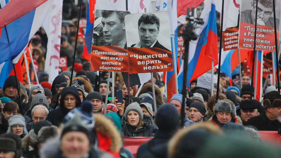 Thousands March In Memory Of Slain Russian Opposition Leader Fox News