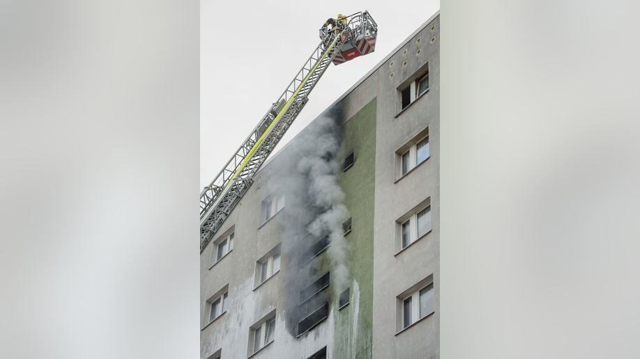 High-rise fire in Germany's capital leaves 18 injured | Fox News