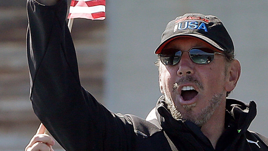 Billionaire mogul Larry Ellison snubs Oracle fans to watch America's ... Billionaire mogul Larry Ellison snubs Oracle fans to watch America's ...