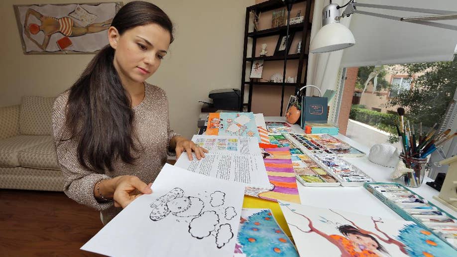 Syrian-born artist tries to provide comfort to displaced war refugees ...