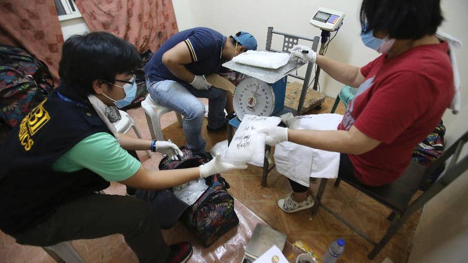 Philippines Seizes Huge Haul Of Suspected Meth Arrest 6 Fox News