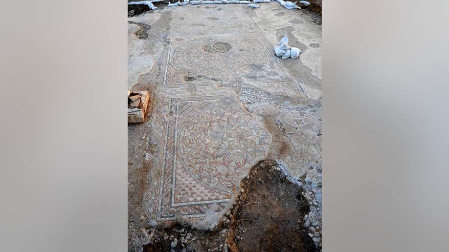 Stunning Byzantine Mosaic Uncovered In Israel Fox News