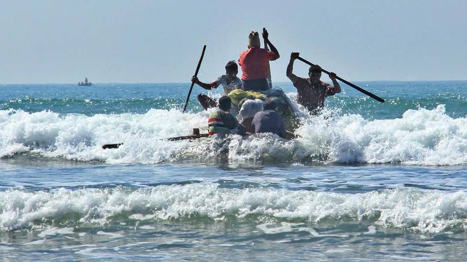 Banned from boats in Myanmar, Rohingya fish on rafts of junk | Fox News