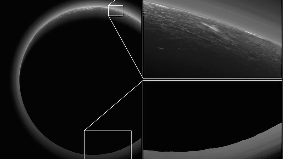 Gorgeous 'twilight zone' photo of Pluto may show cloud for 1st time ...
