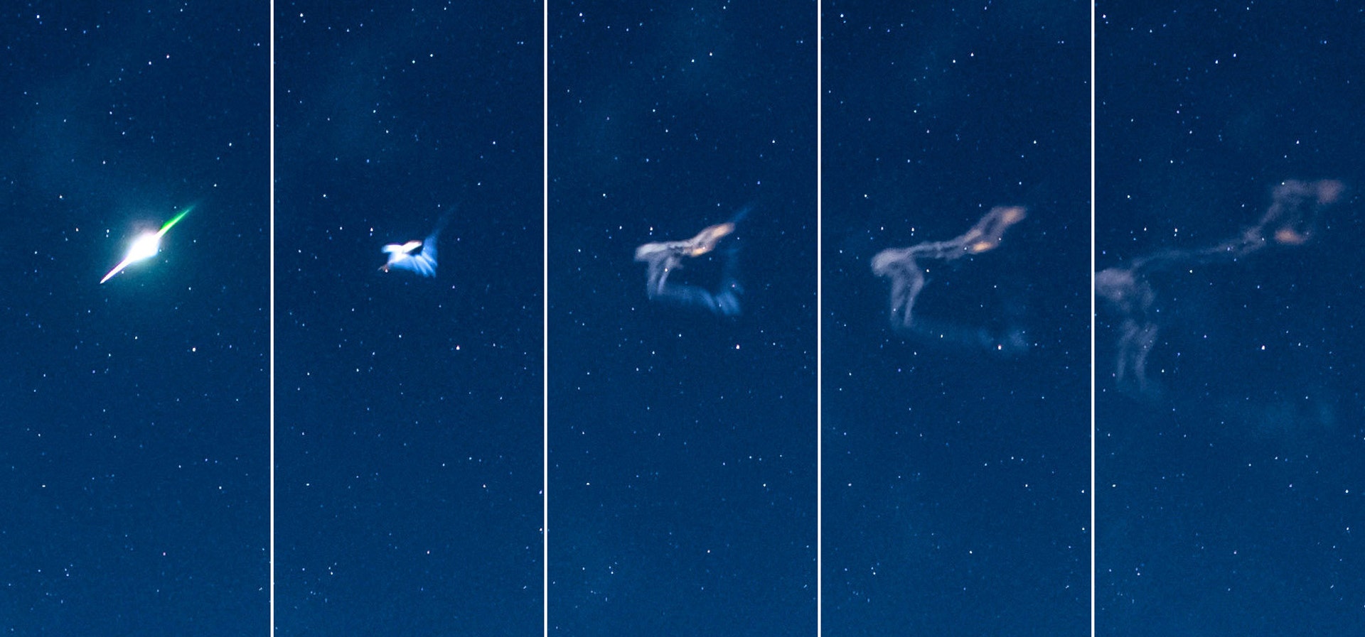 Breathtaking video captures meteor exploding in night sky: It's 'a once ...
