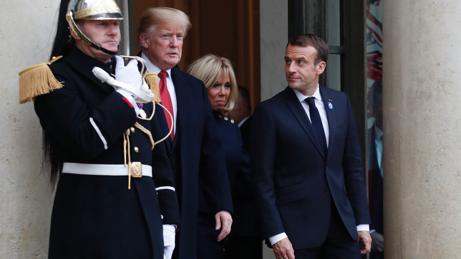 Frances Macron Defends Europe From All Sides Including Us Fox News