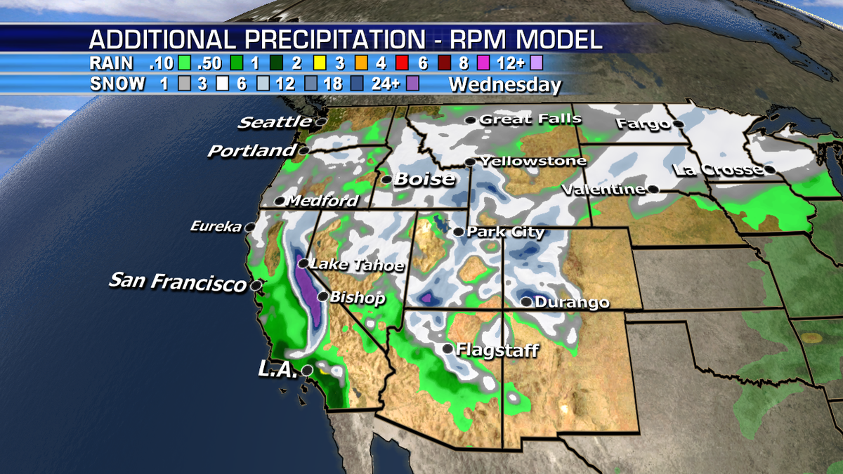 Heavy rain, flash flood risk across California; above average ...