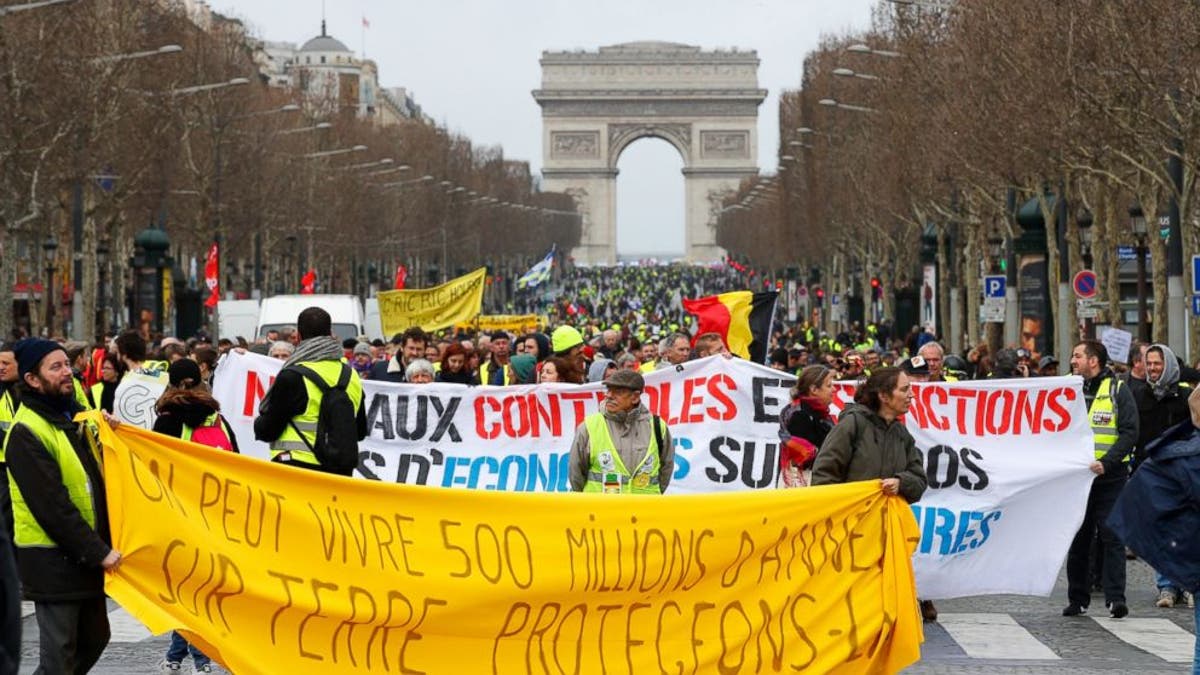 France's Yellow Vests hit streets for 17th time, protest at Paris ... France's Yellow Vests hit streets for 17th time, protest at Paris ...