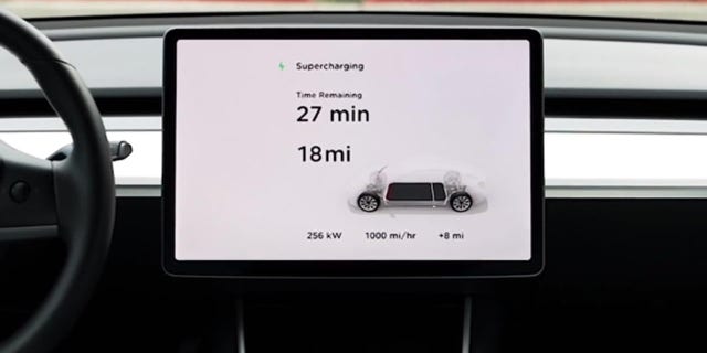 Tesla launches '1,000 miles per hour' charging station for Model 3 ...