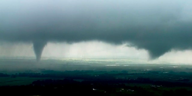 Severe Storms Tornadoes Sweep Across Oklahoma Fox News