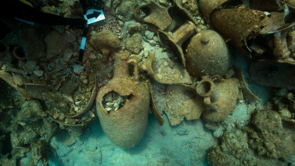 Stunning Cargo Laden Ancient Shipwrecks Discovered Off Greek Island