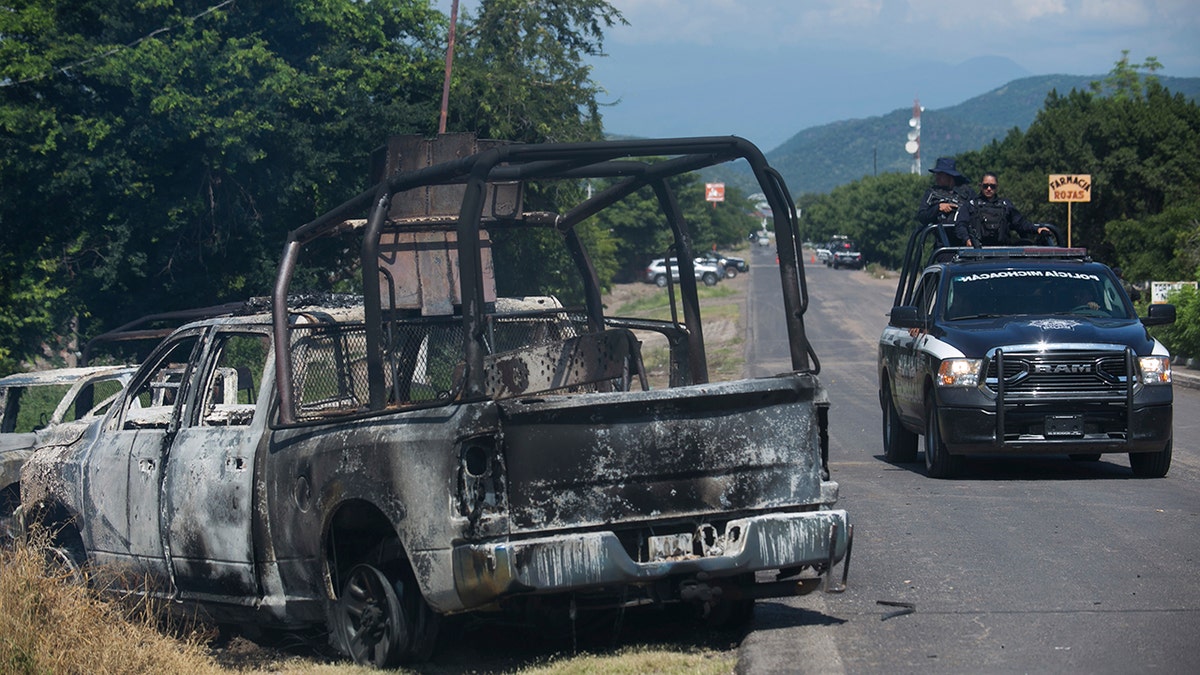 13 Mexican police officers murdered by suspected cartel gunmen in ... 13 Mexican police officers murdered by suspected cartel gunmen in ...