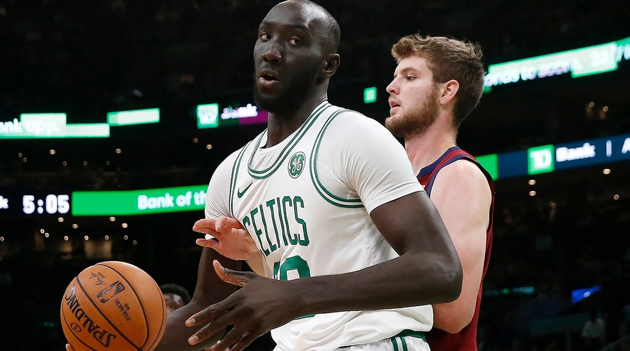 NBA s tallest player suffers concussion in freak accident Fox News
