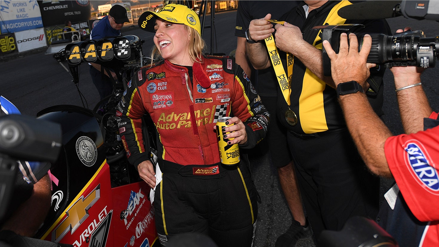 Brittany Force sets NHRA speed record of 338.17 mph on way to Las Vegas ... Brittany Force sets NHRA speed record of 338.17 mph on way to Las Vegas ...