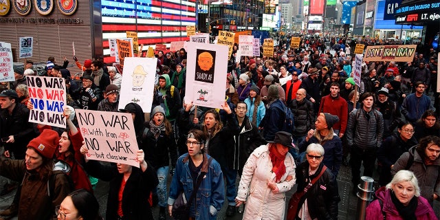 More Than 70 Anti War Protests Take Place Across Us After Soleimani