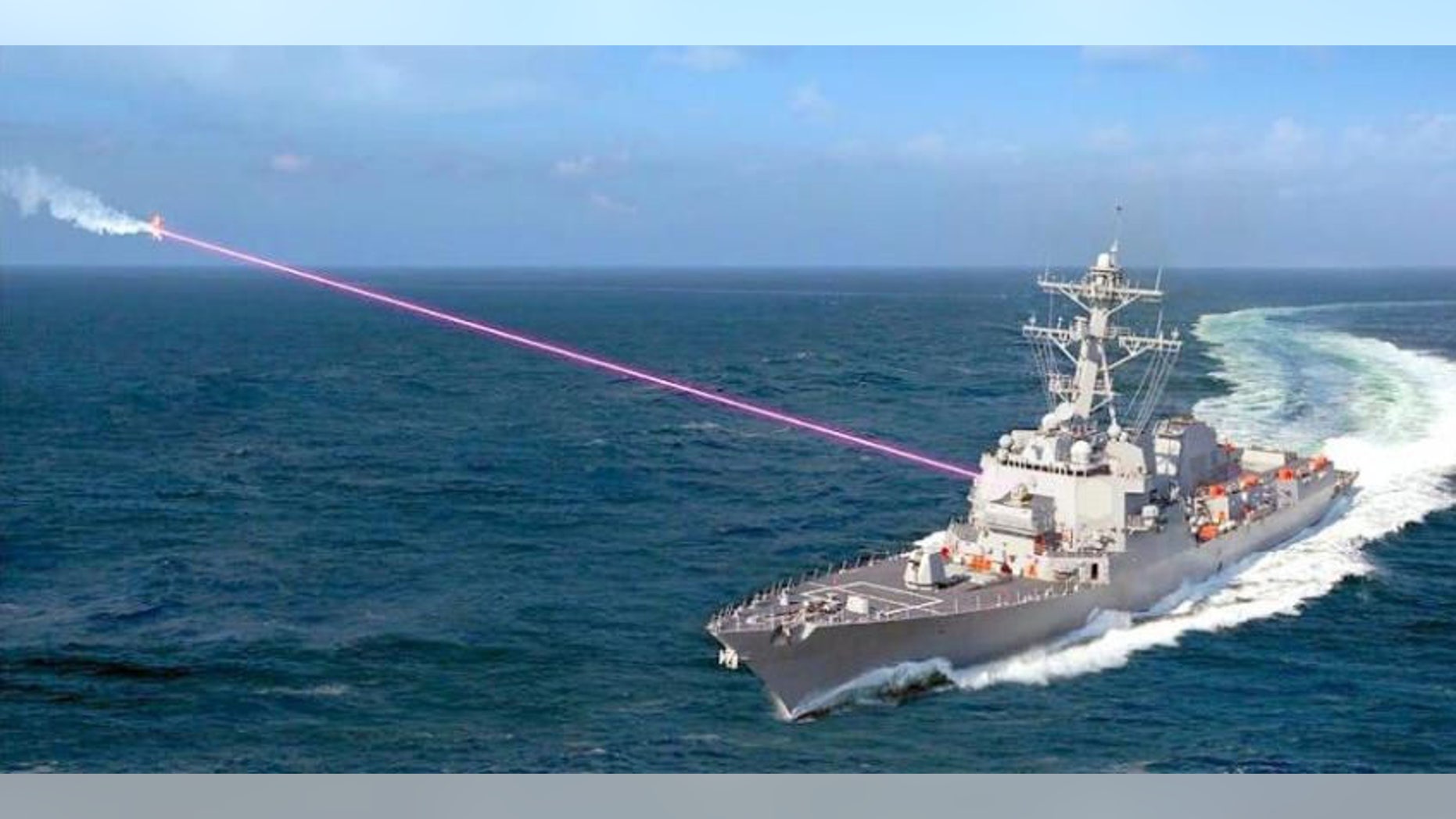 Feb 29 - Navy arms destroyers with new laser weapons