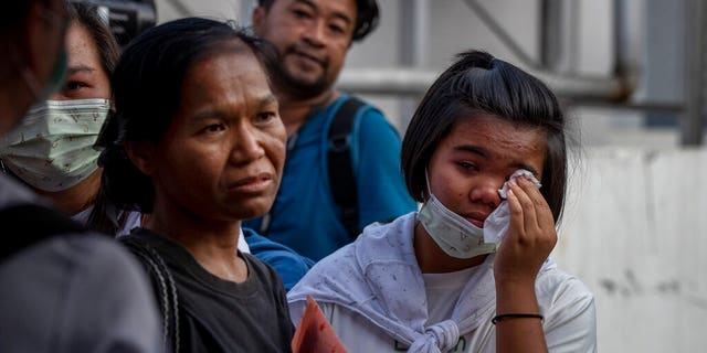 Thailand shooting spree victims' families in anguish, awaiting bodies ... Thailand shooting spree victims' families in anguish, awaiting bodies ...
