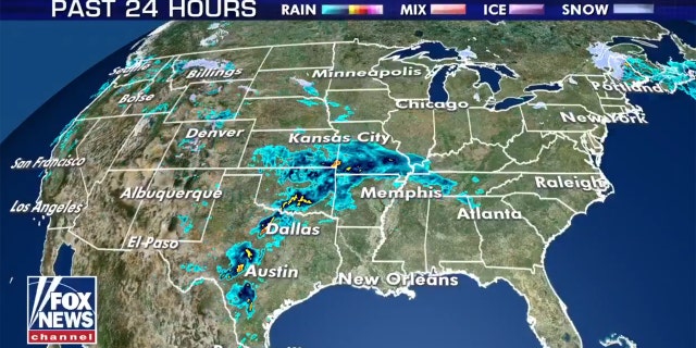 Unseasonable cold lingers for one last day in East before severe ...