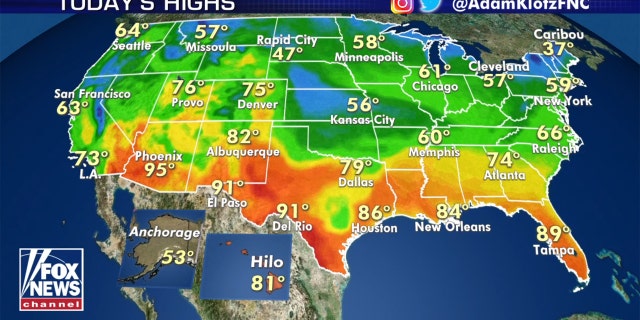 Unseasonable cold lingers for one last day in East before severe ...
