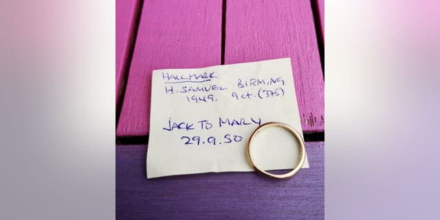 Man Shocked To Find Late Mothers Lost Wedding Ring In The Garden After