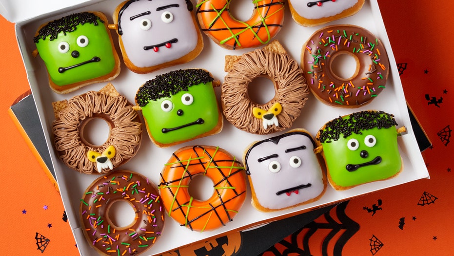 Krispy Kreme offering free Halloween doughnut to anyone who shows up in ... Krispy Kreme offering free Halloween doughnut to anyone who shows up in ...