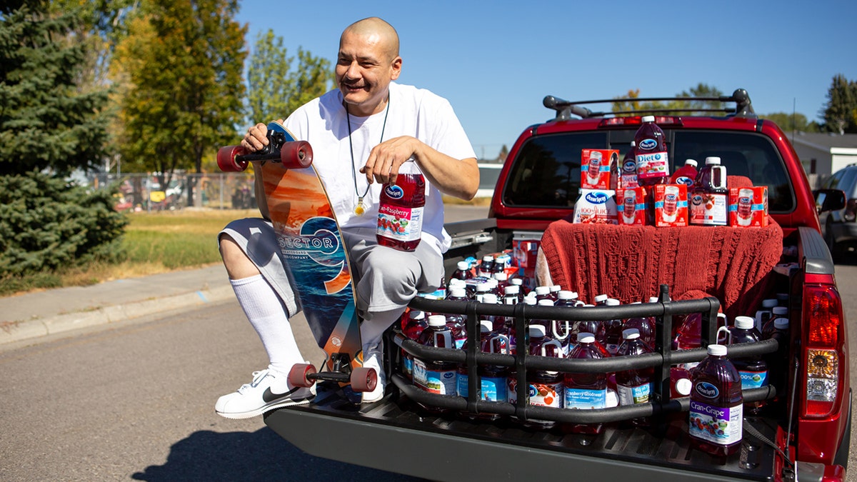 Ocean Spray gives TikTok sensation free truck drinks after skateboarding video goes viral Fox News