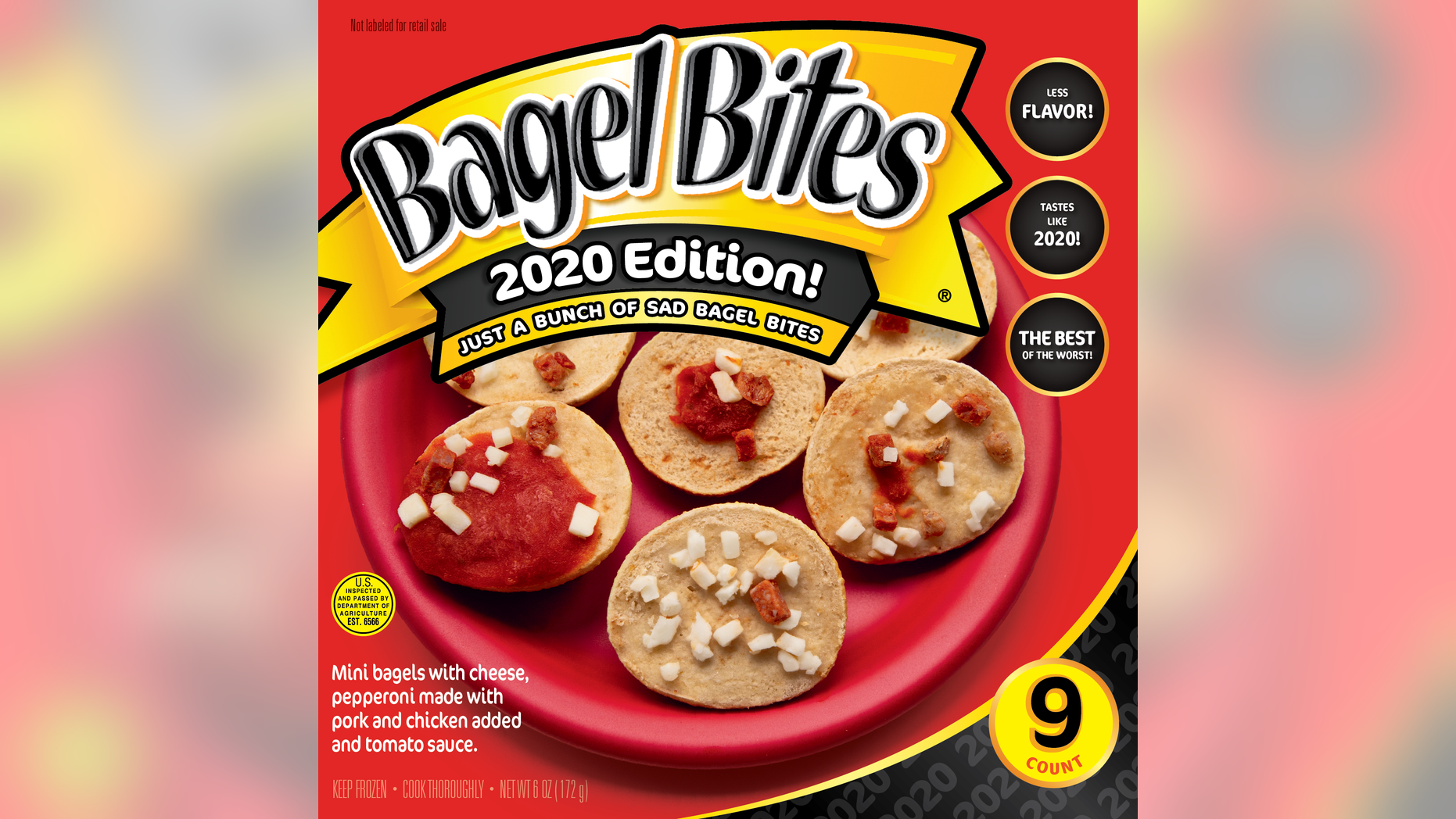 Bagel Bites releases '2020 Edition' pizza snacks featuring deliberately ...
