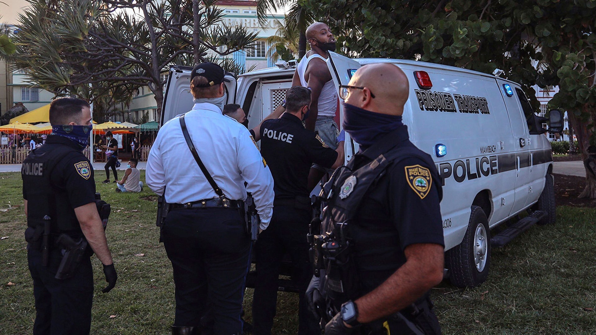 Miami Beach declares 'state of emergency' over spring breakers, police deploying pepper balls at ...