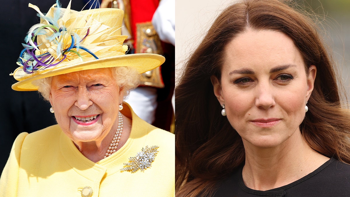 Queen Elizabeth II receives subtle tribute from Kate Middleton as ... Queen Elizabeth II receives subtle tribute from Kate Middleton as ...