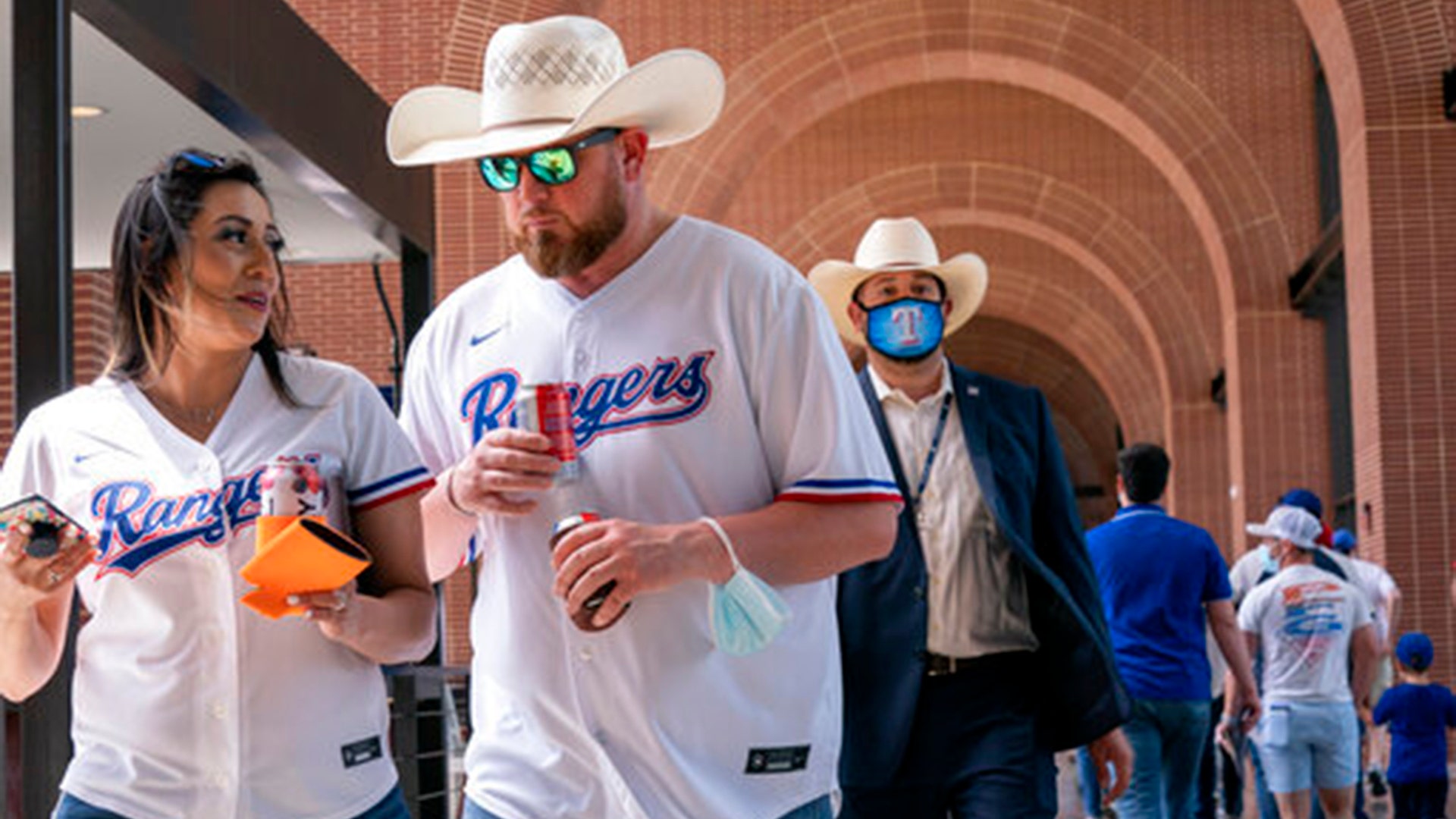 PHOTOS: Texas Rangers Home Opener - just like the good 'ol pre-COVID ...