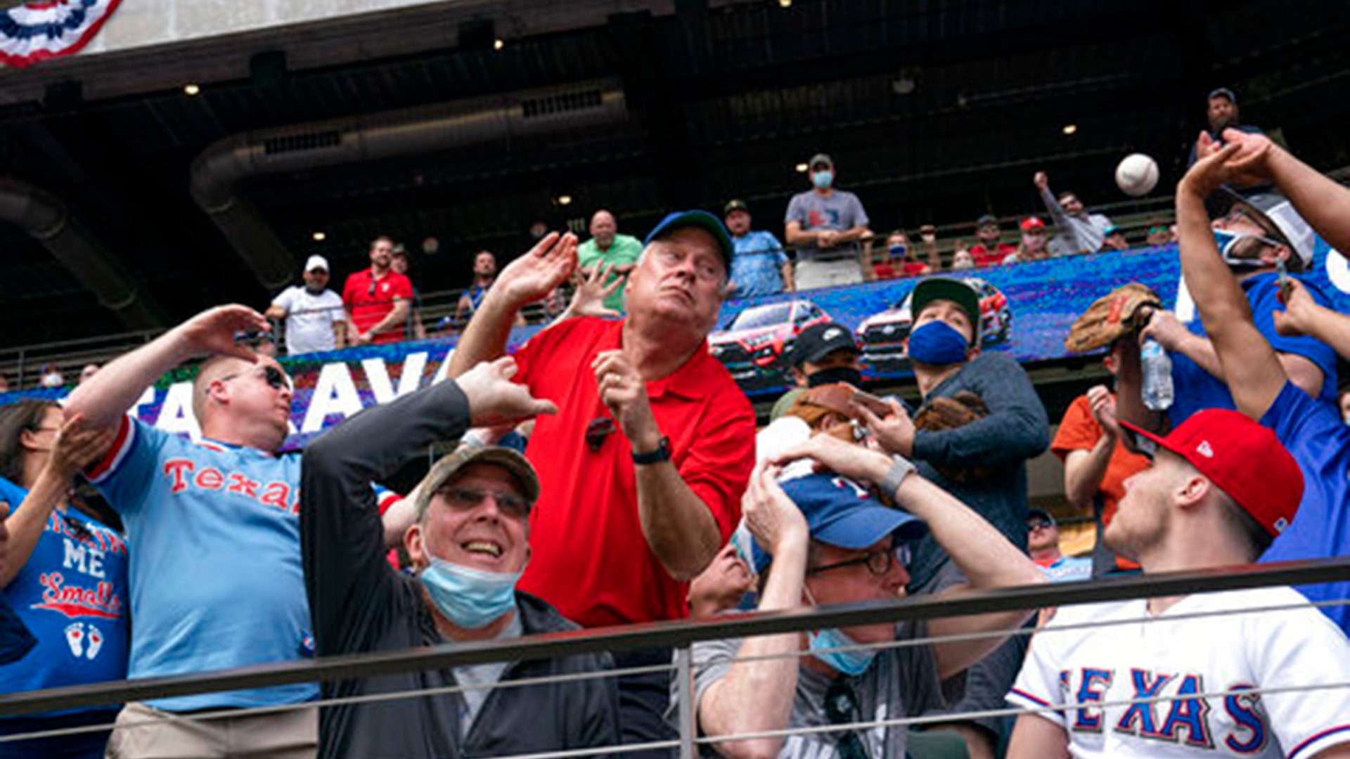 PHOTOS: Texas Rangers Home Opener - just like the good 'ol pre-COVID ...